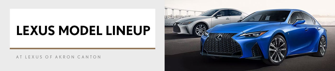 Lexus Models | 2024 Lexus Model Lineup | Lexus of Akron Canton